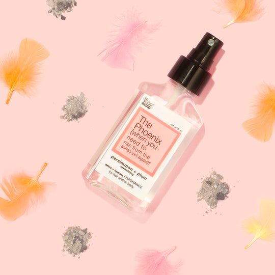 Persimmon + plum aromatherapy body spray, light floral fragrance ...
