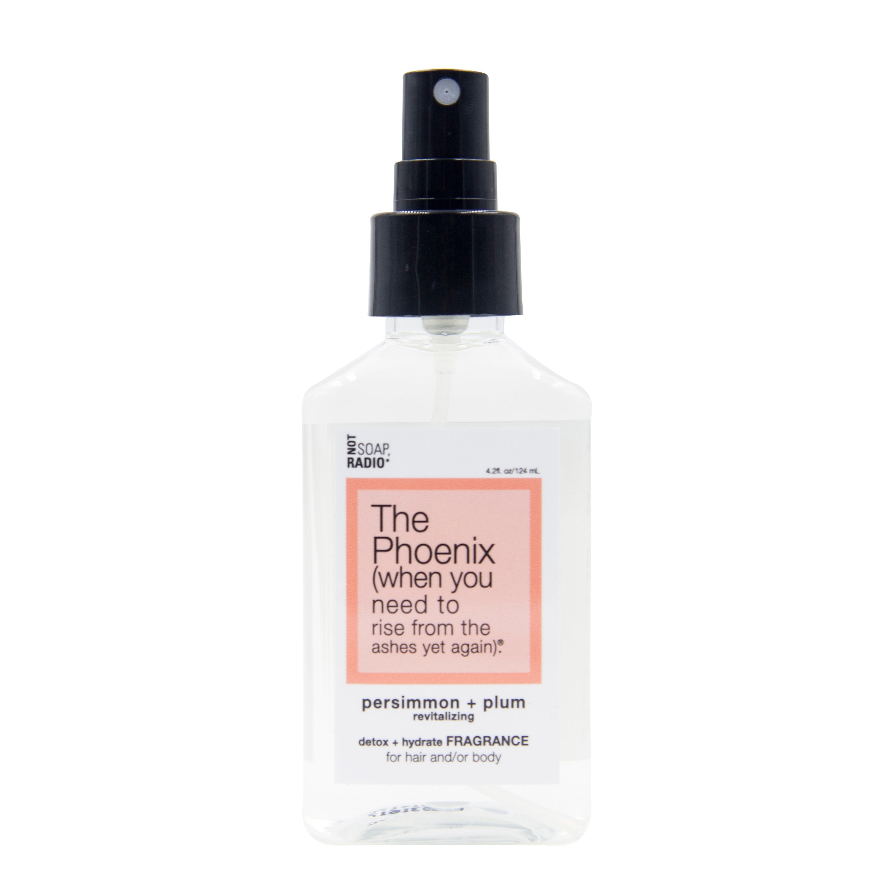 Persimmon + plum aromatherapy body spray, light floral fragrance ...